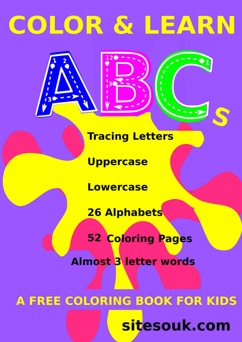 FREE Printable Uppercase and Lowercase Alphabet Tracing
