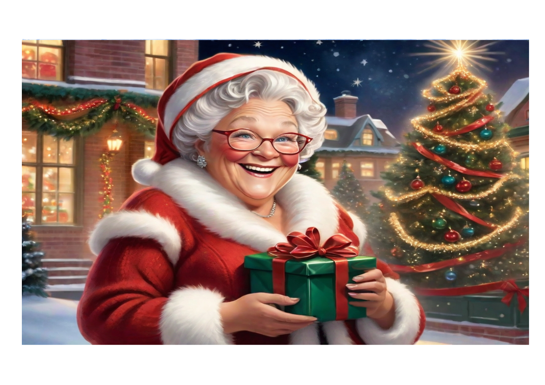 Free download Mrs. Claus Coloring Pages 21 pages
